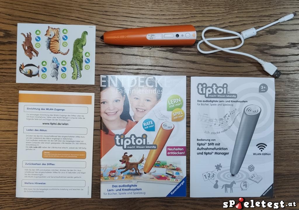 Tiptoi - WLAN Edition - Spieletest.at