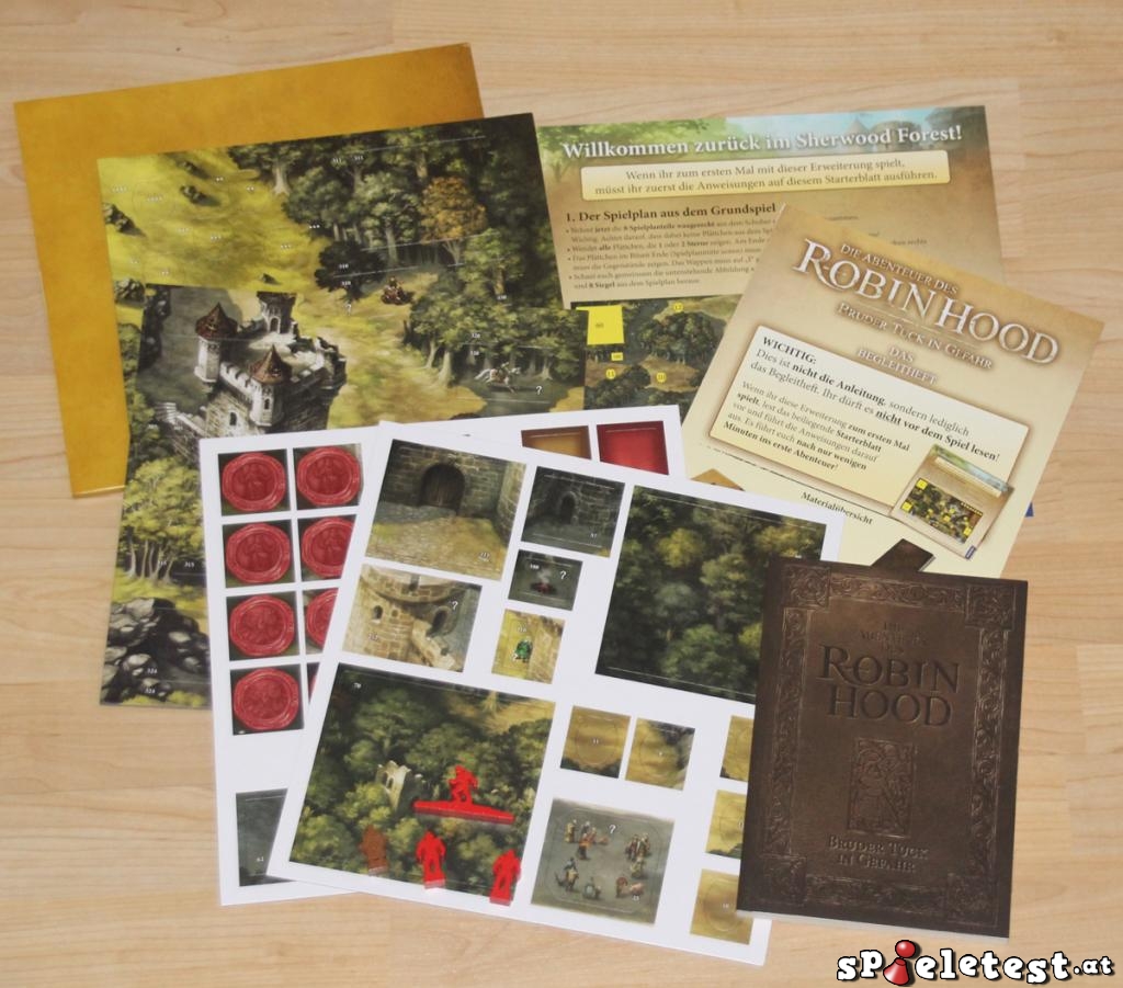 Die Abenteuer des Robin Hood: Bruder Tuck in Gefahr - Spieletest.at